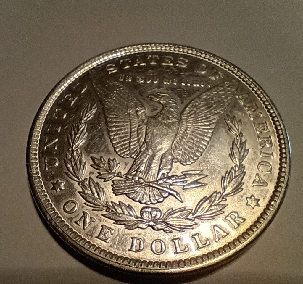 1896P Morgan Silver Dollar Hollow Spy Coin – Spy-Coins